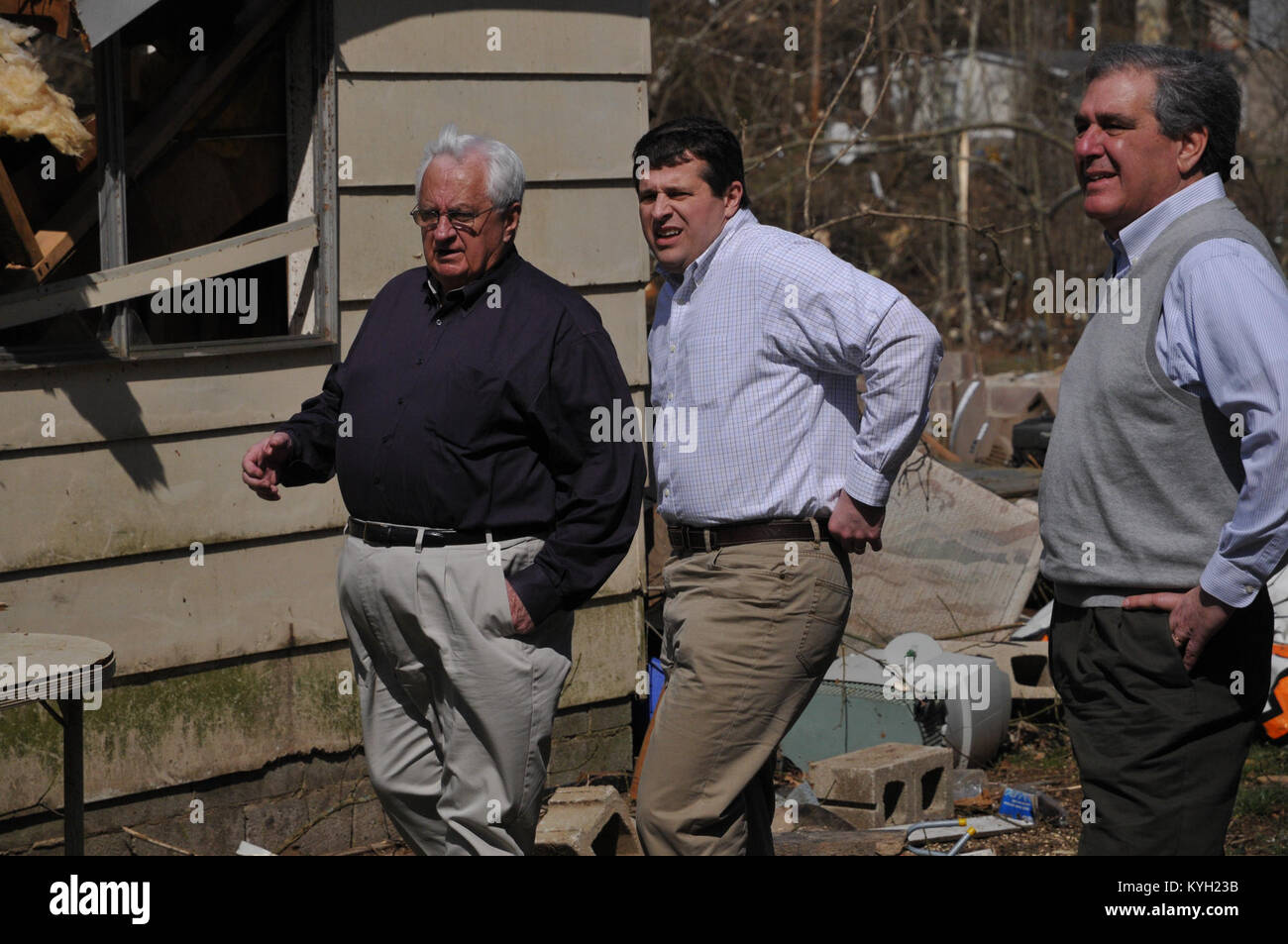 Lieutenant Governor Jerry Abramson, Senator Walter Blevins, Senator Ray ...