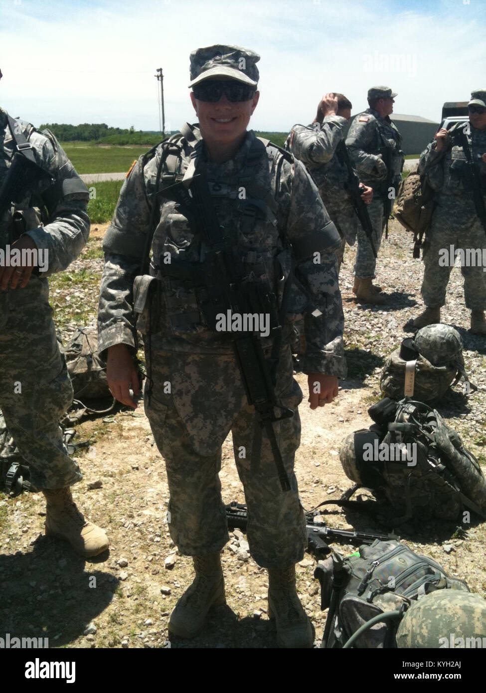 Chief Warrant Officer Two Leah Pedicone prepares for her deployment to ...
