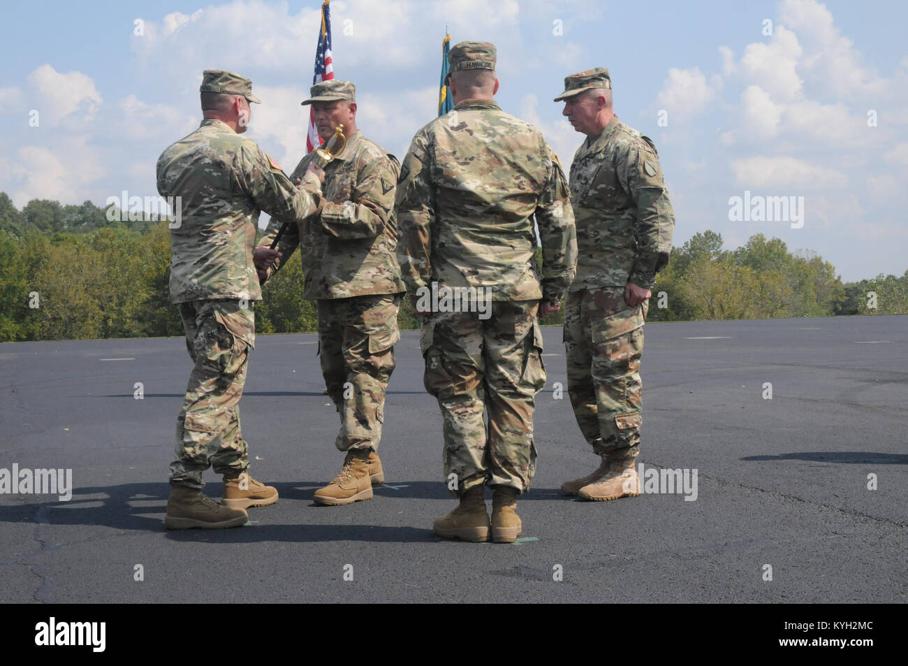 Col. Steven King relinquished command of the Wendell H. Ford Regional ...