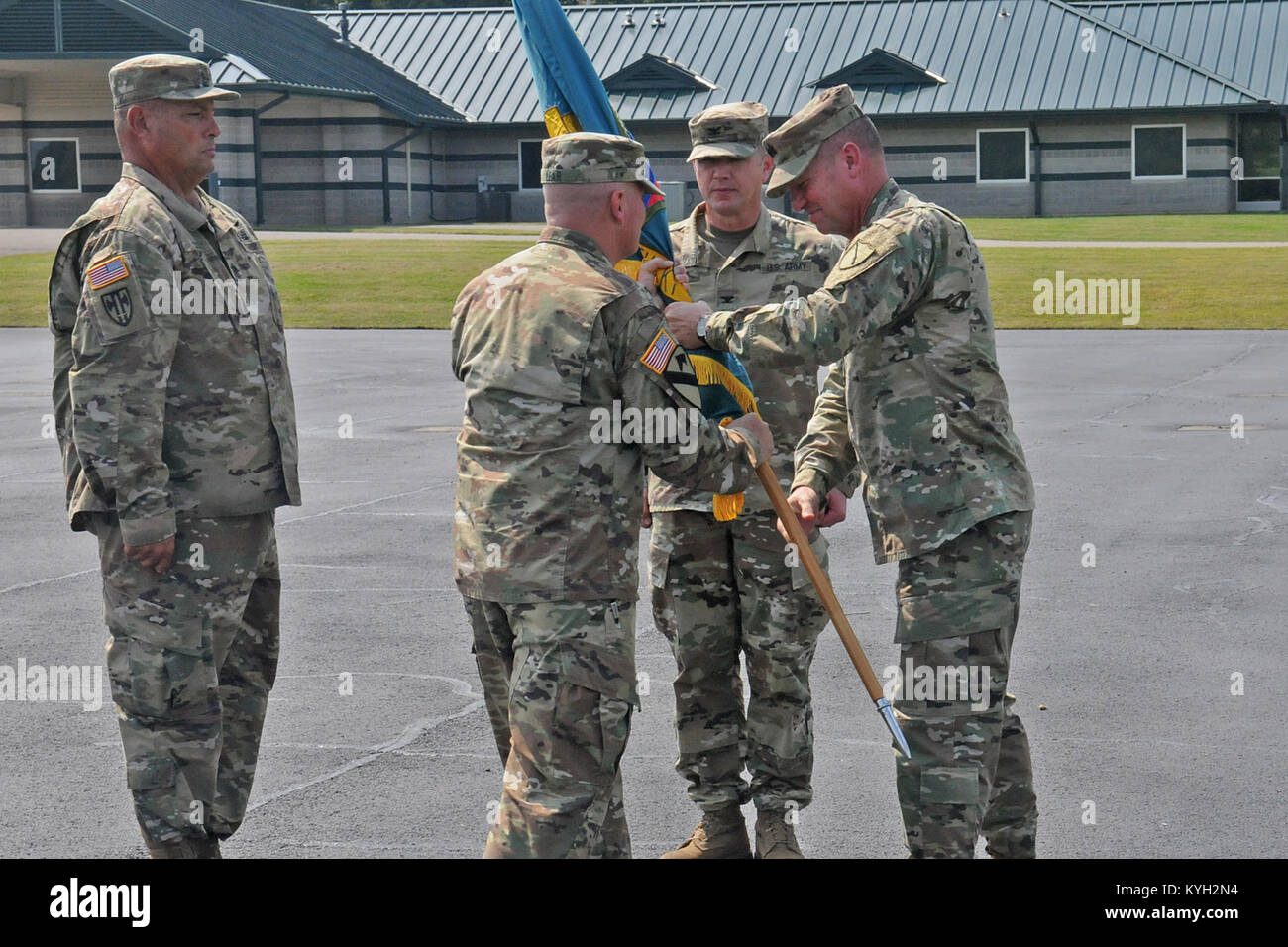 Col. Steven King relinquished command of the Wendell H. Ford Regional ...
