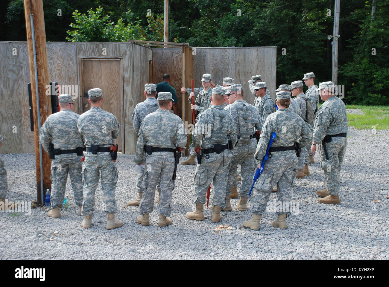 US military army National Guard training and assisting Stock Photo - Alamy
