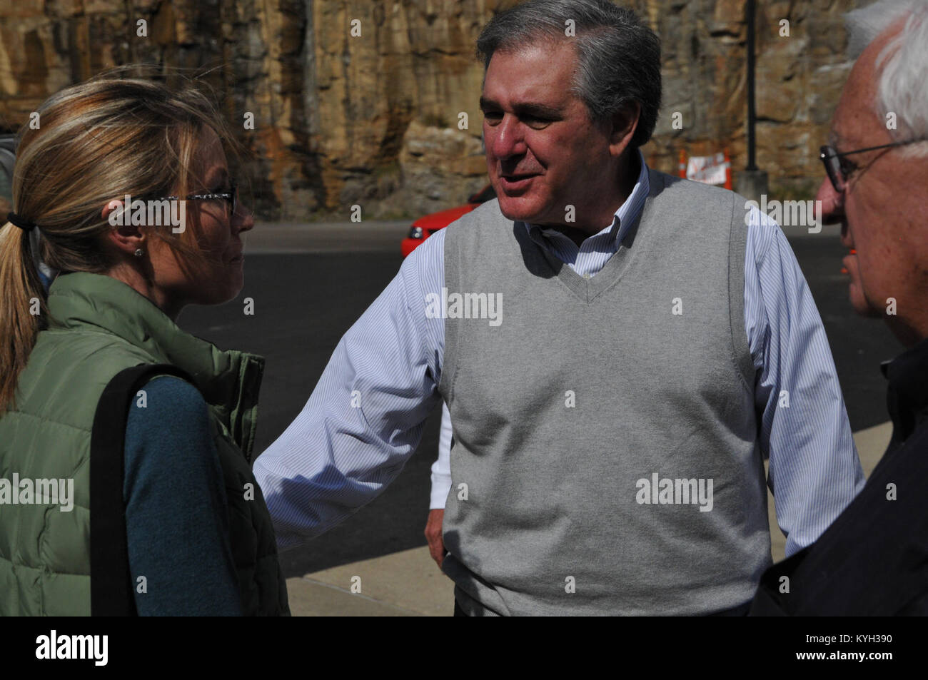 Lieutenant Governor Jerry Abramson, Senator Walter Blevins, Senator Ray ...