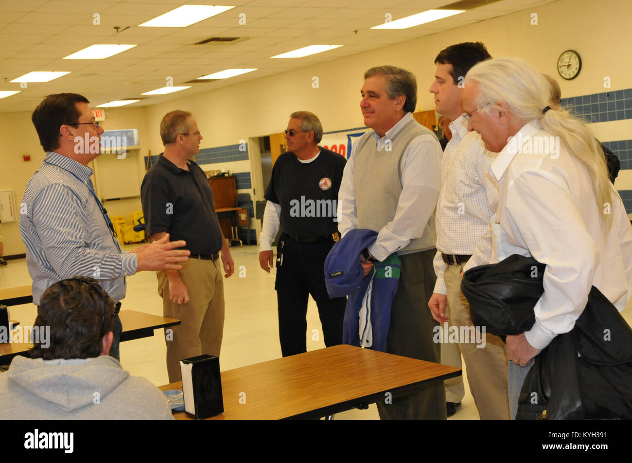 Lieutenant Governor Jerry Abramson, Senator Walter Blevins, Senator Ray ...