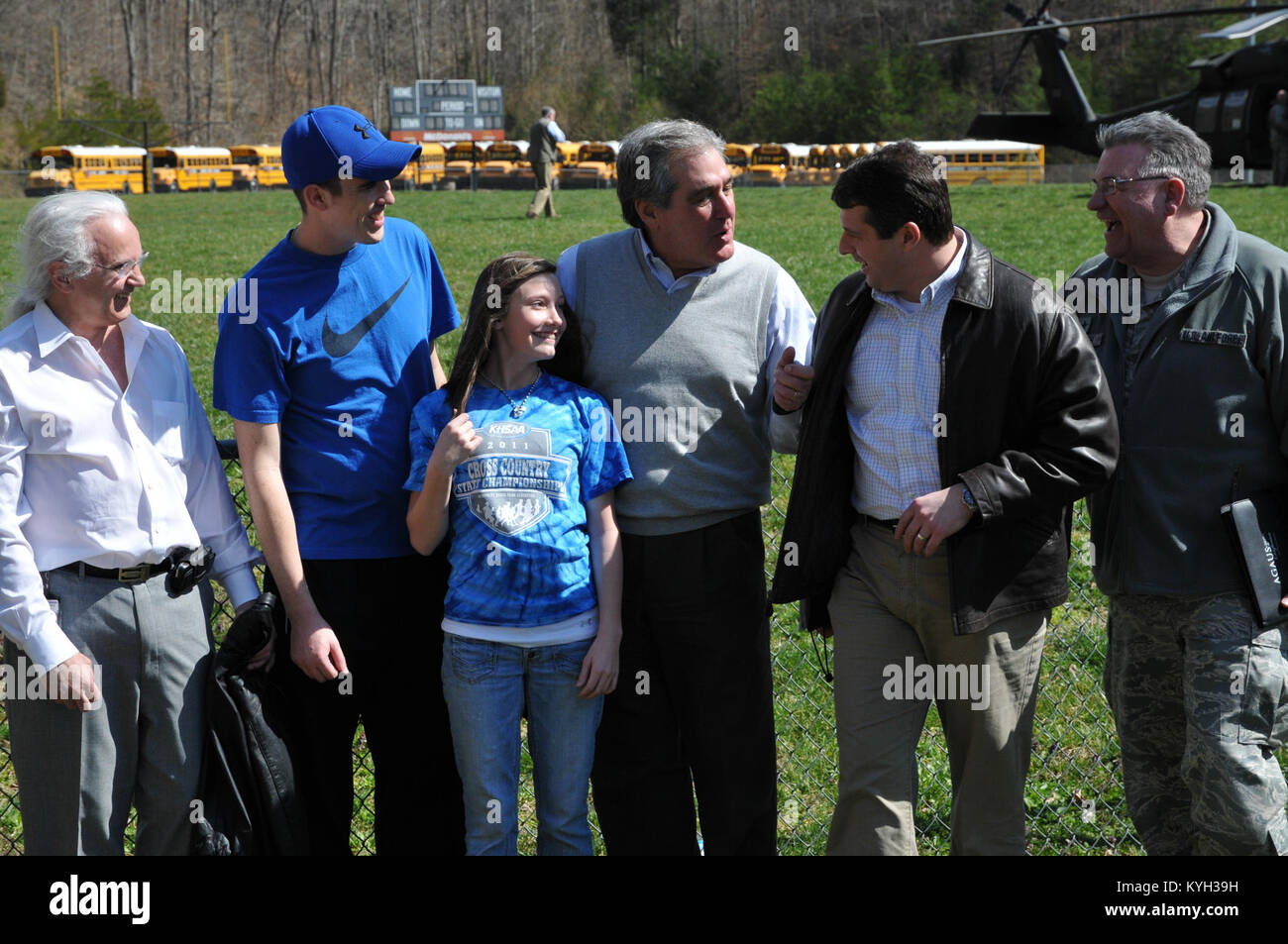 Lieutenant Governor Jerry Abramson, Senator Walter Blevins, Senator Ray ...
