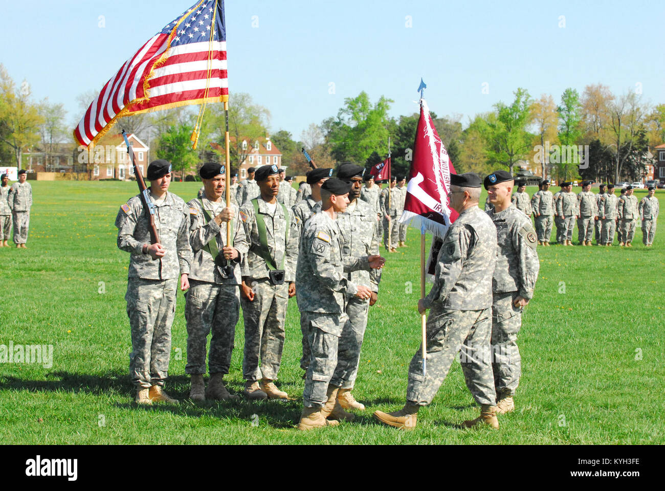 Kentucky National Guardsman Lt. Col. Dwight G. Lewis prepares to ...