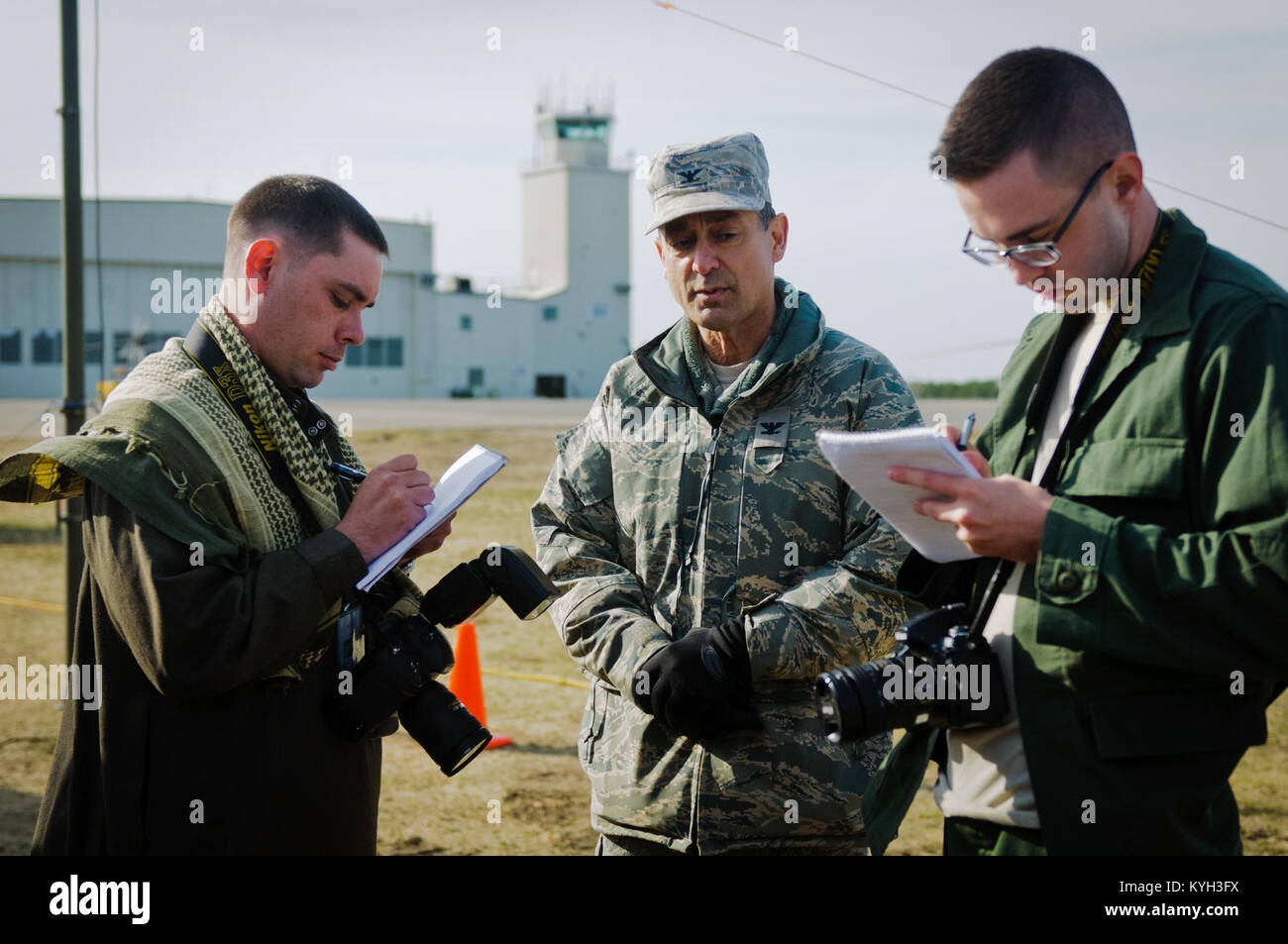 Col. Warren Hurst, commander of the Kentucky Air National Guard’s 123rd ...