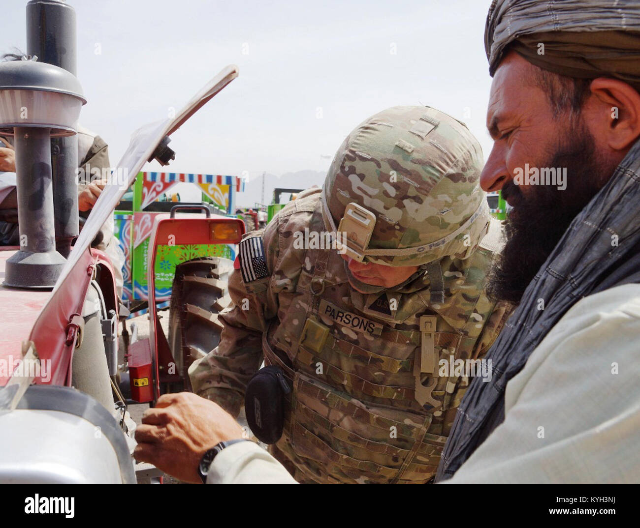 Civilian agricultural specialist Ken Parsons, a resident of Lancaster ...