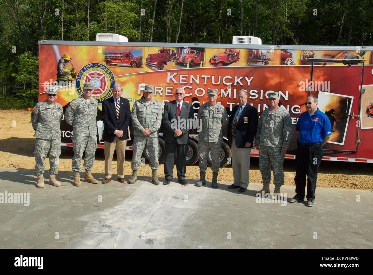 The Kentucky Fire Commission and the Kentucky National Guard held a ...