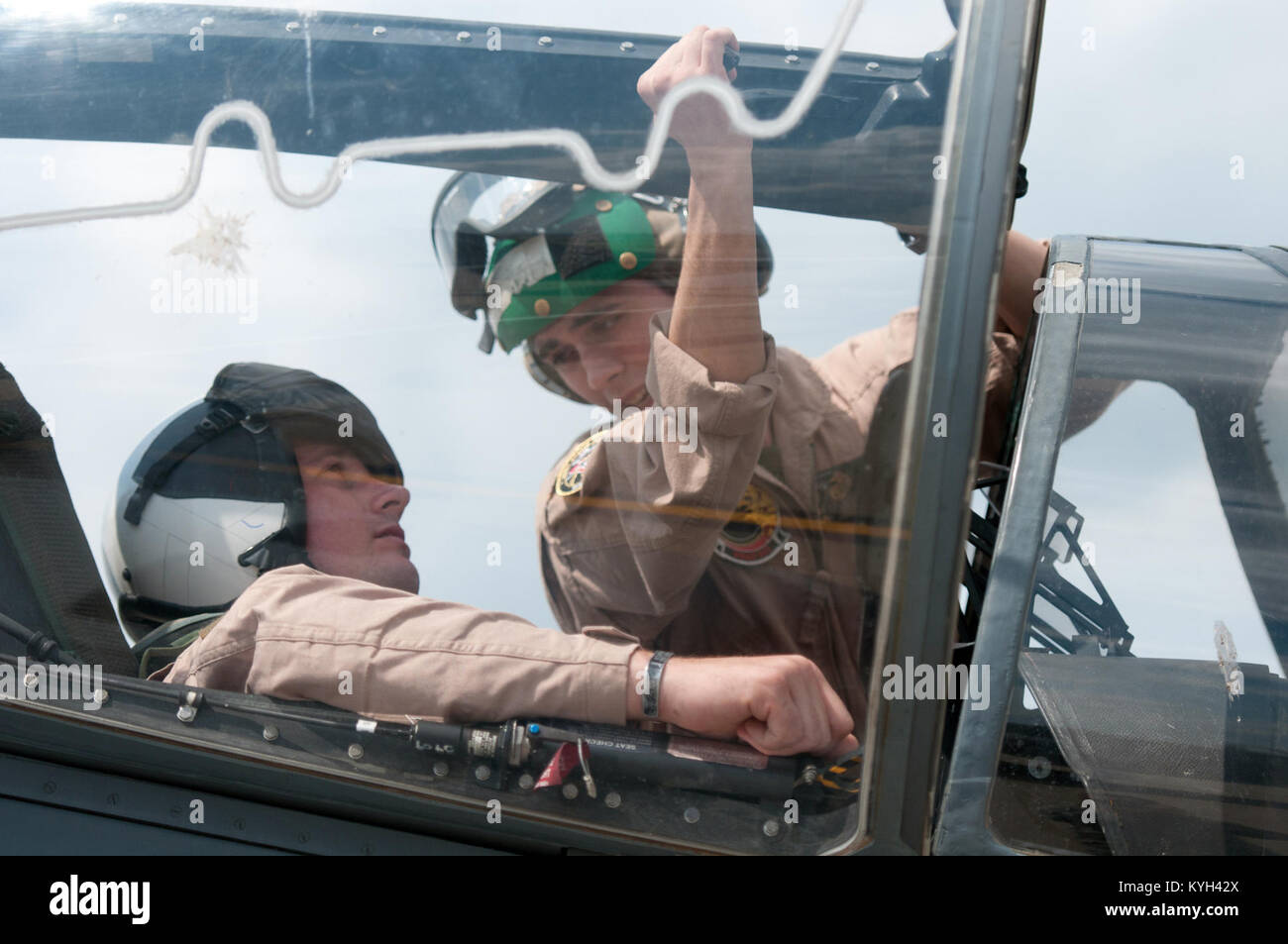Lance Cpl. Jacob Heaton, ejection seat technician from the 203rd ...