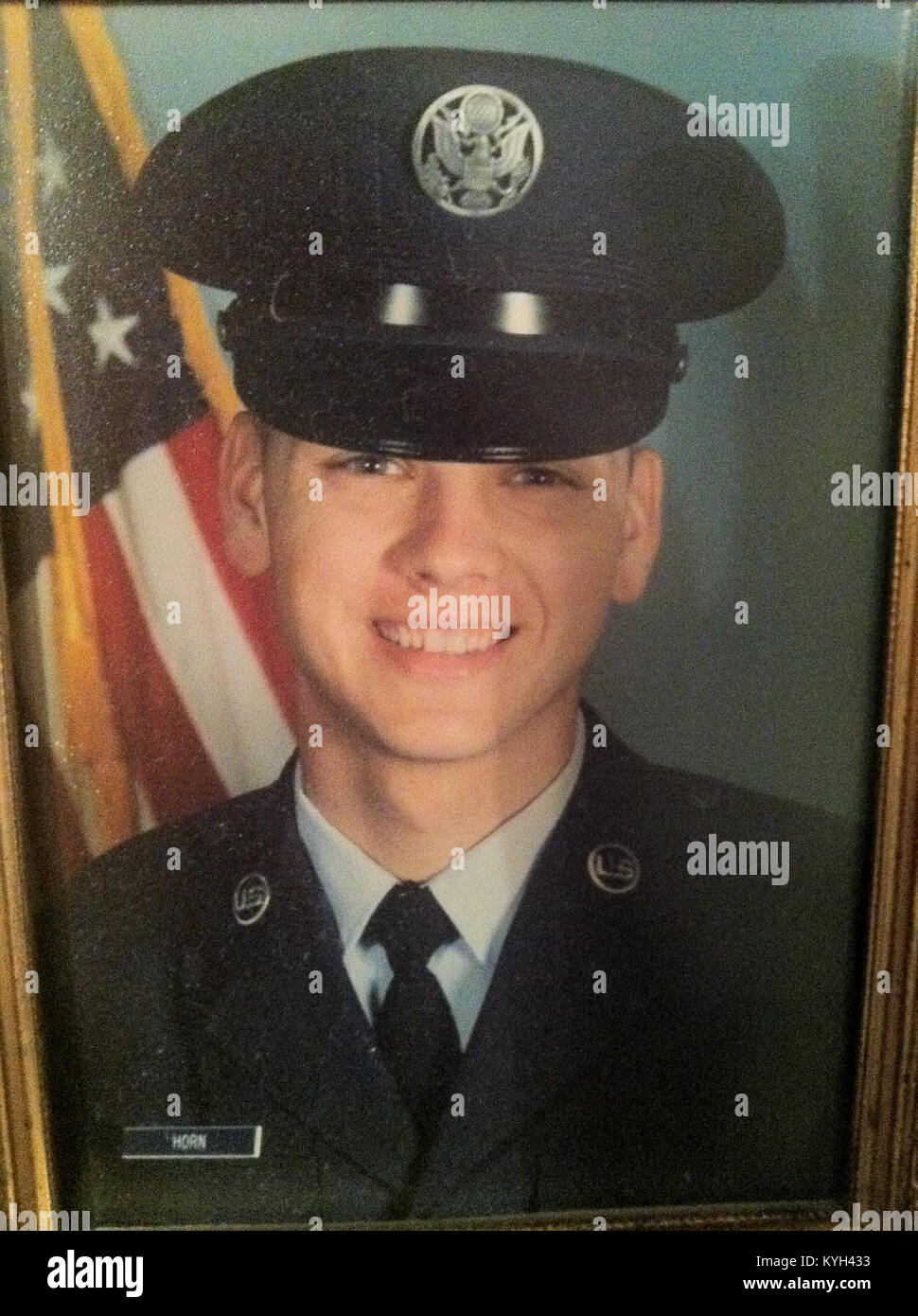 Portrait of US military person in uniform Stock Photo - Alamy