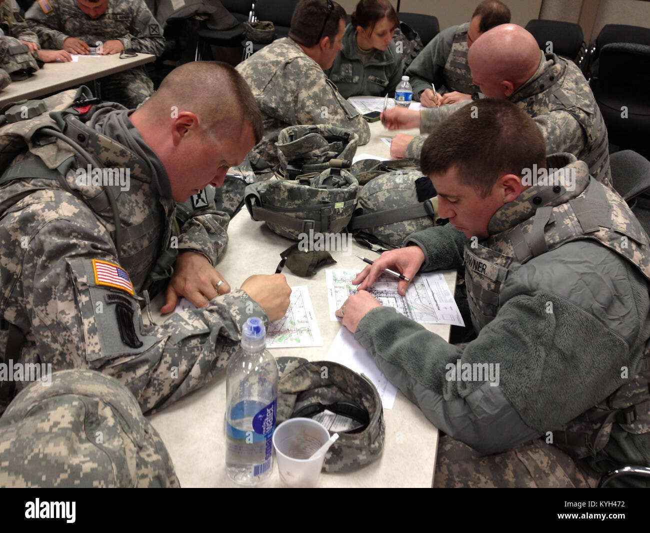 Staff Sgt. Ken Varble and Sgt. Nathan Downer of Det 1 Charlie Co. 2 ...