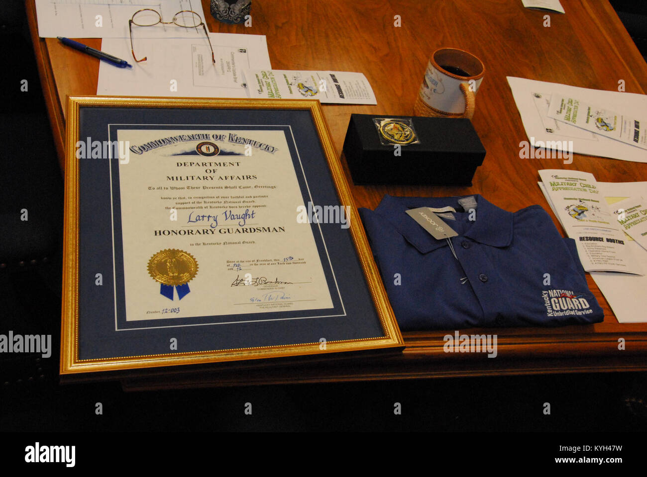 The Kentucky National Guard named KY Hall of Fame journalist, Larry ...