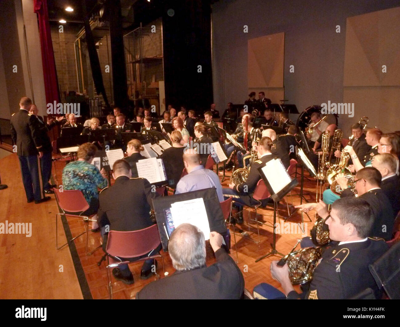 U.S. military orchestra band Stock Photo - Alamy