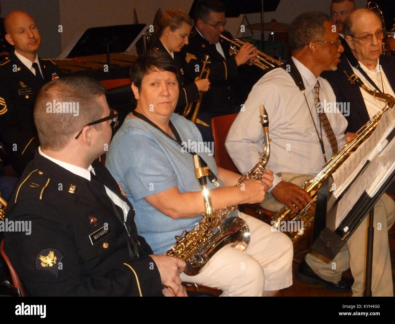 U.s. army concert band war hi-res stock photography and images - Alamy