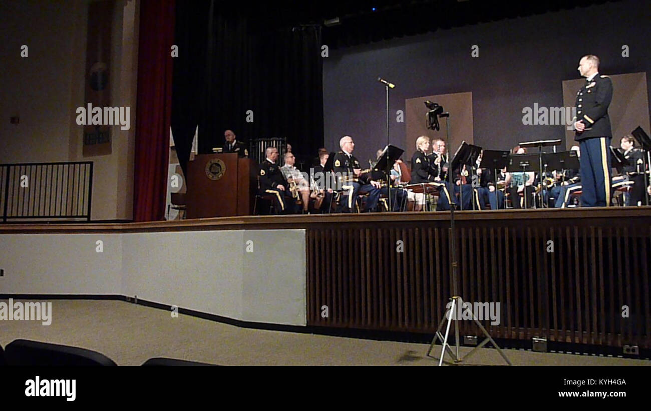 US military band concert Stock Photo - Alamy