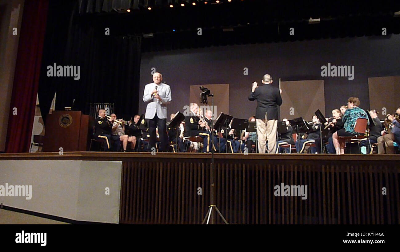 US military band concert Stock Photo - Alamy