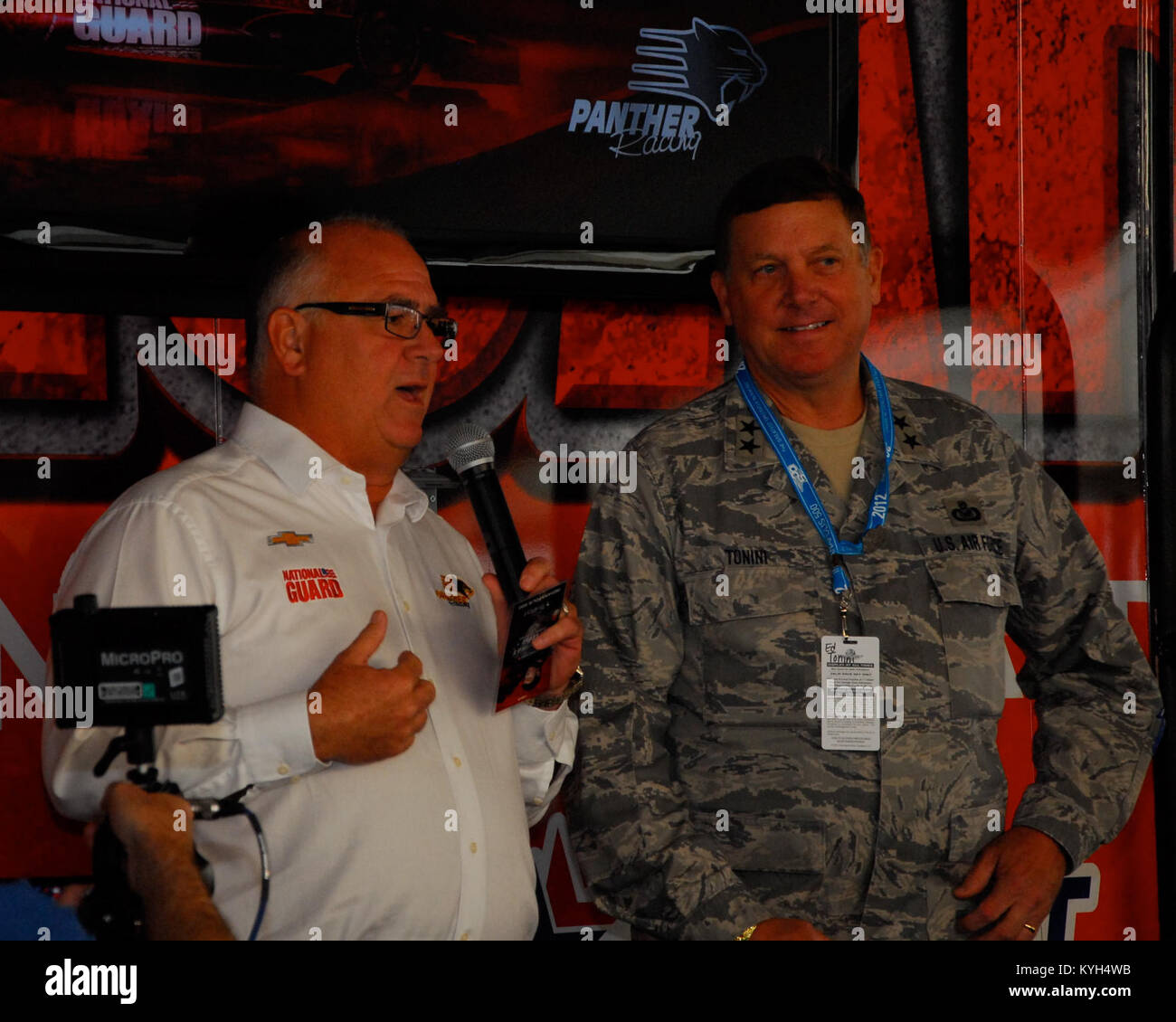 Members of the Kentucky National Guard honored Mr. John Barnes, CEO of ...