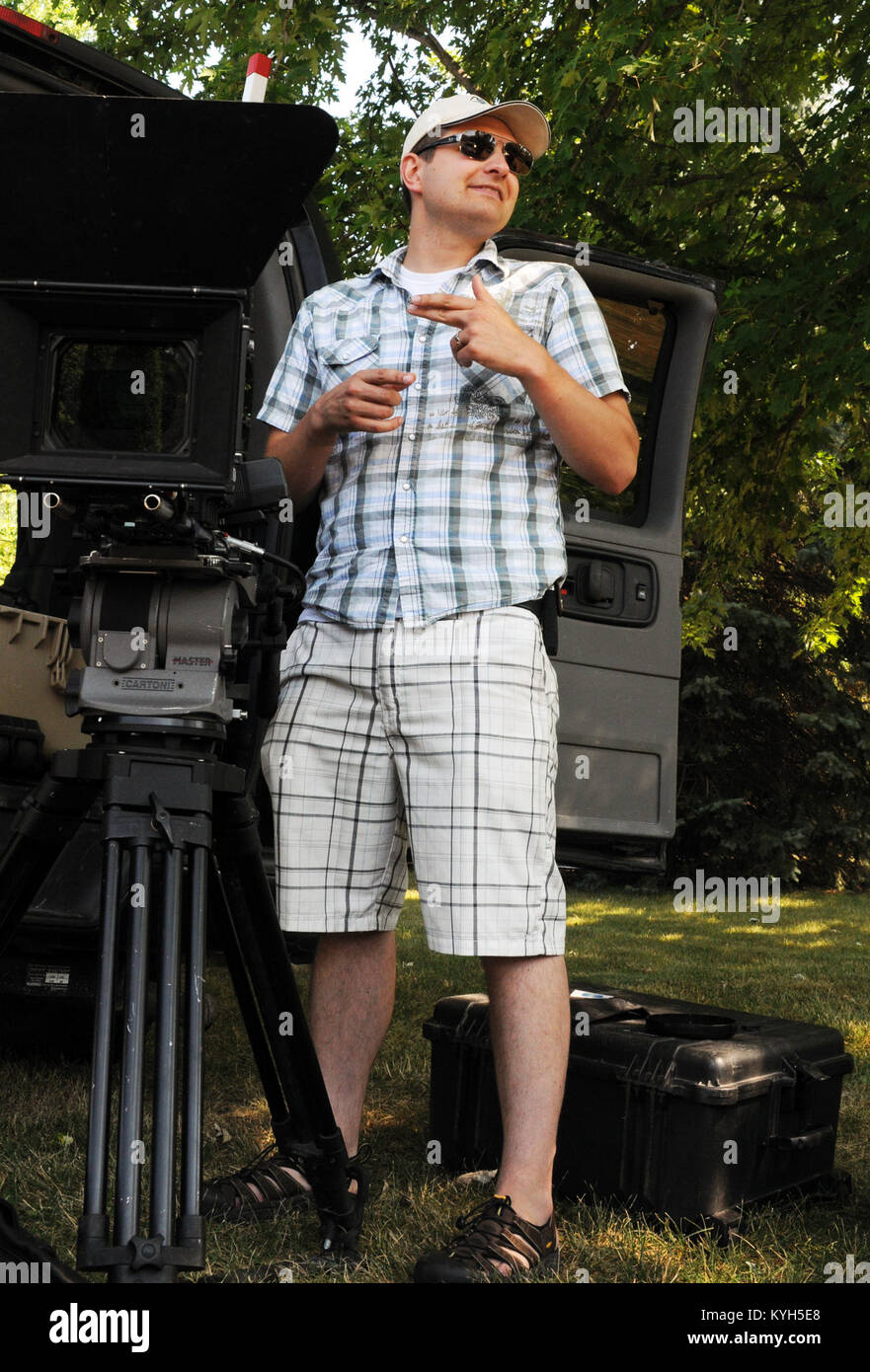 Zach Melnick, the video director for the Ontario Visual Heritage ...