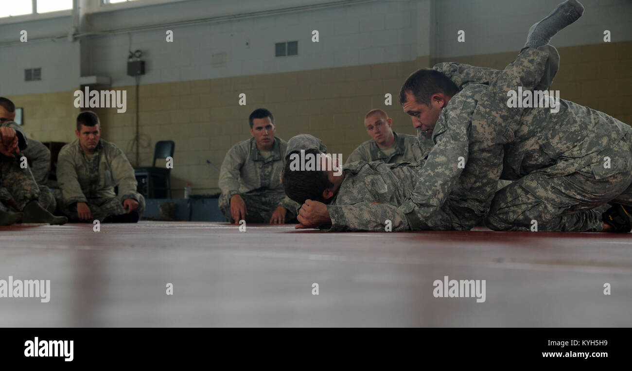 Army Staff Sgt. Floyd Branham, the training NCO for the Headquarters ...