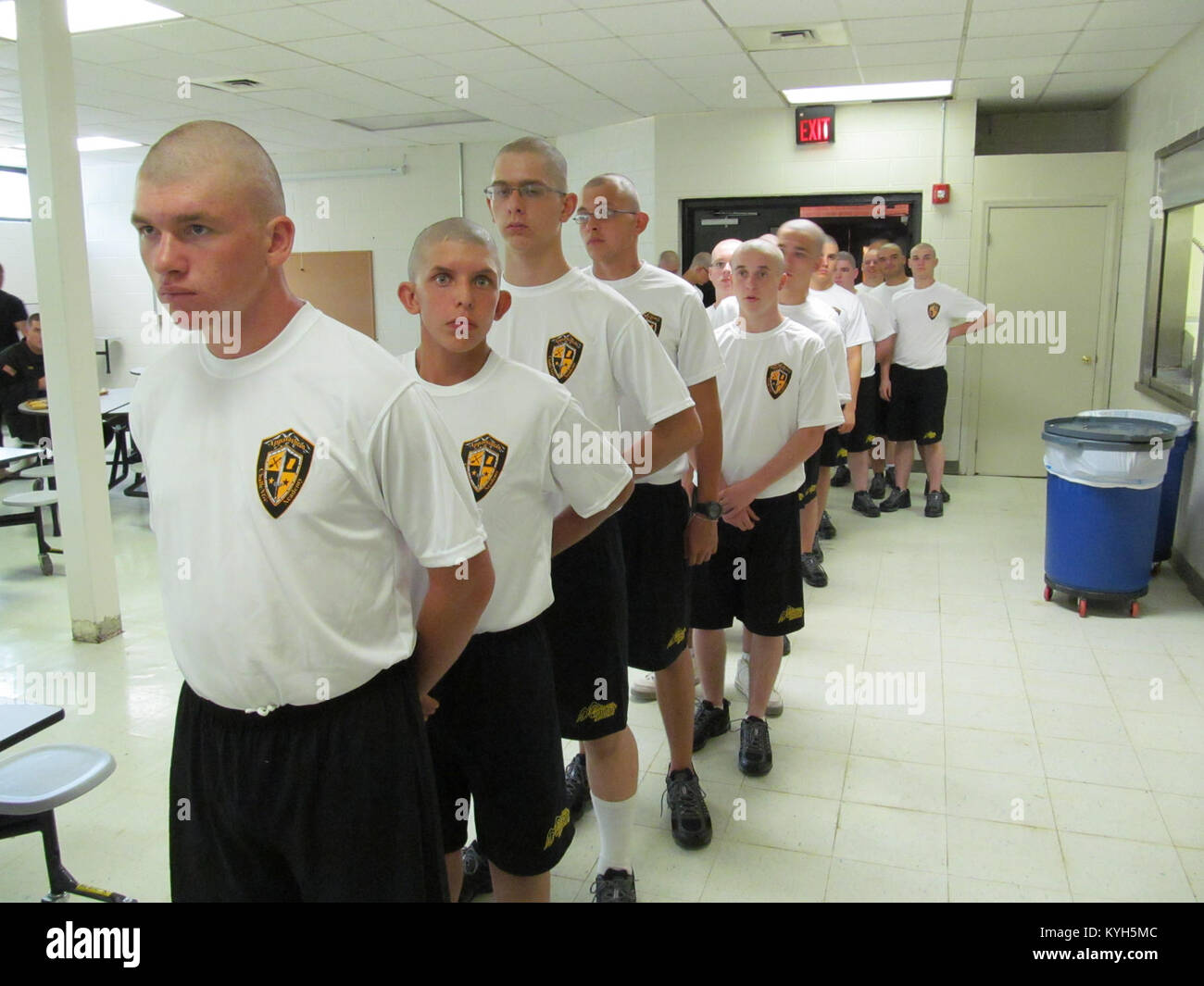 Cadets from the Appalachian ChalleNGe academy in Harlan, Ky ...
