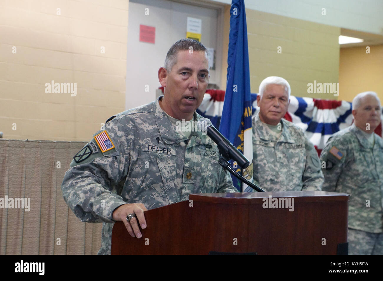 US Army National Guard meeting Stock Photo - Alamy