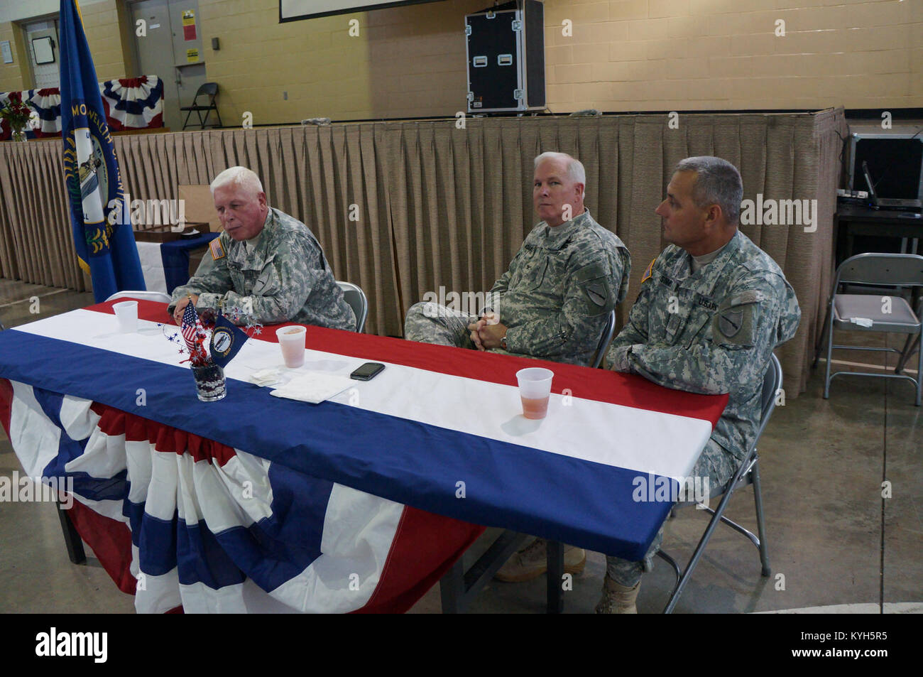 US Army National Guard meeting Stock Photo - Alamy