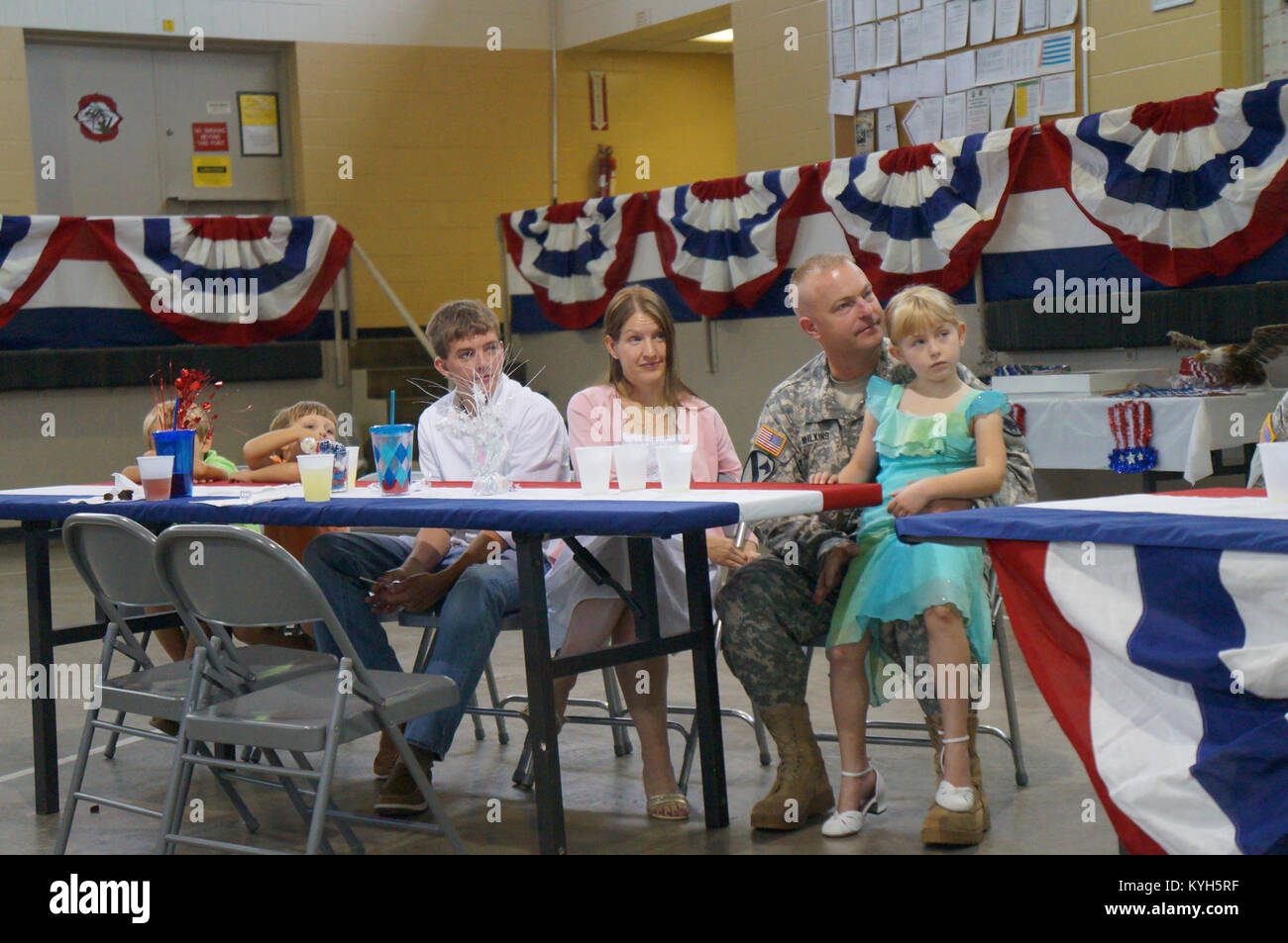 US Army National Guard meeting Stock Photo - Alamy