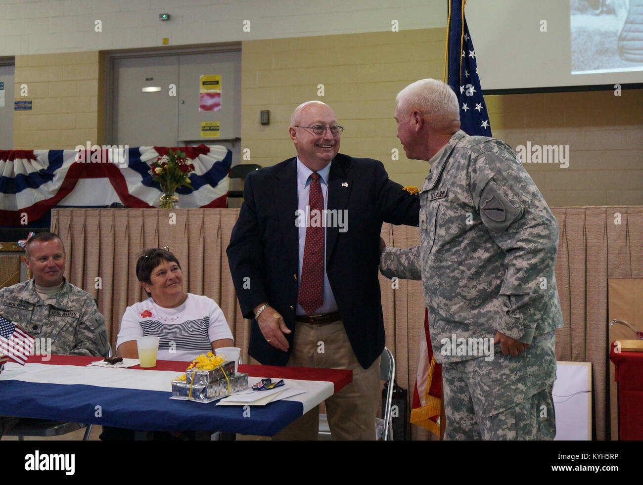US Army National Guard meeting Stock Photo - Alamy