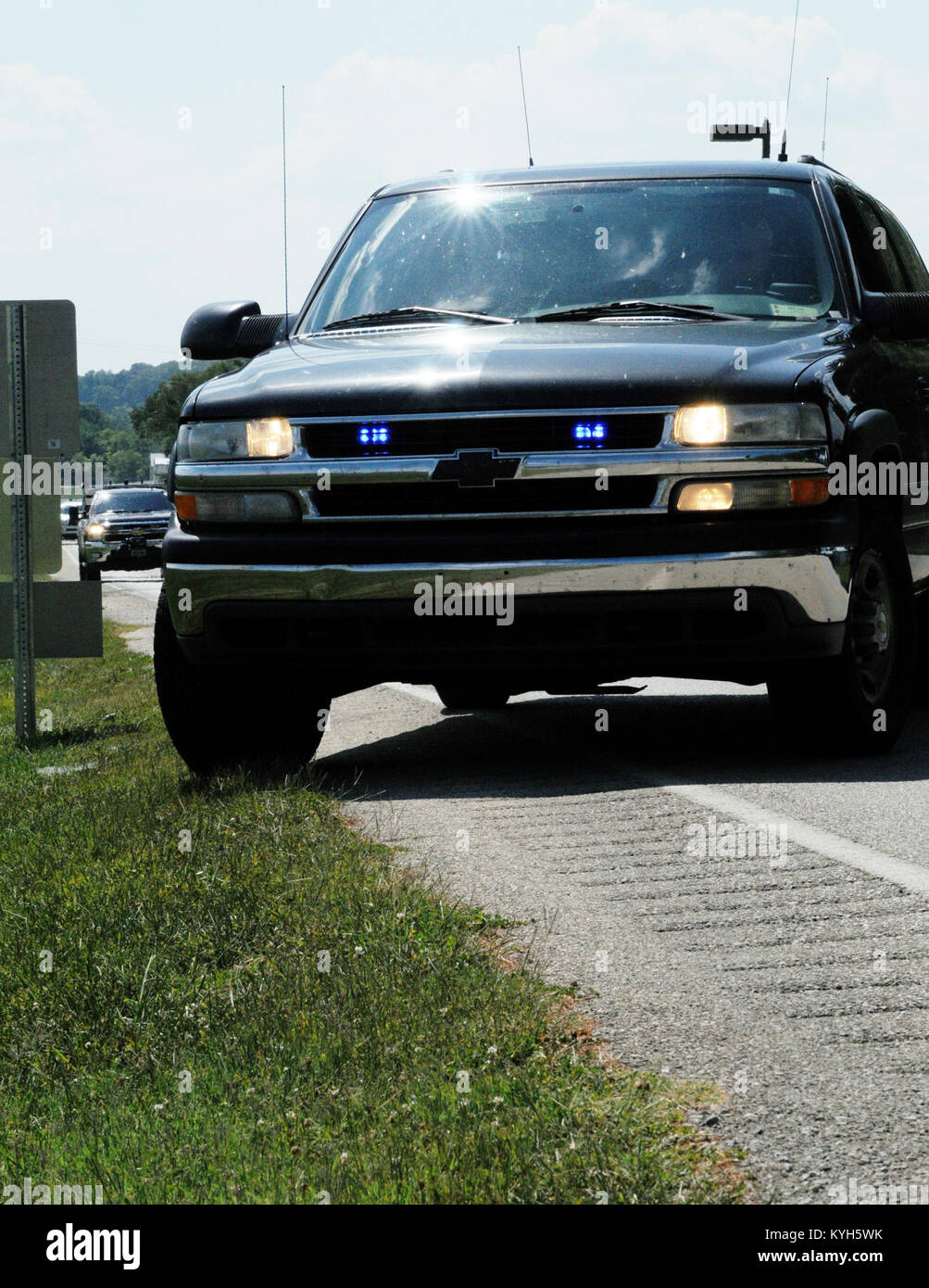 Kentucky State Police Bomb Squad Members React To A Vehicle Borne kentucky-state-police-bomb-squad-members-react-to-a-vehicle-borne