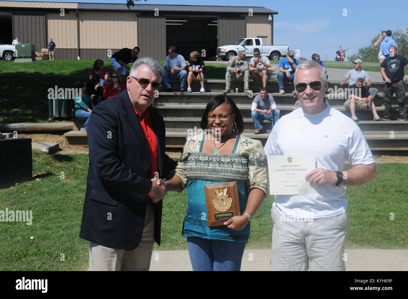 Members of the Kentucky National Guard were honored for their service ...