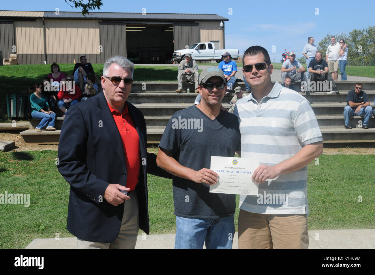 Members of the Kentucky National Guard were honored for their service ...