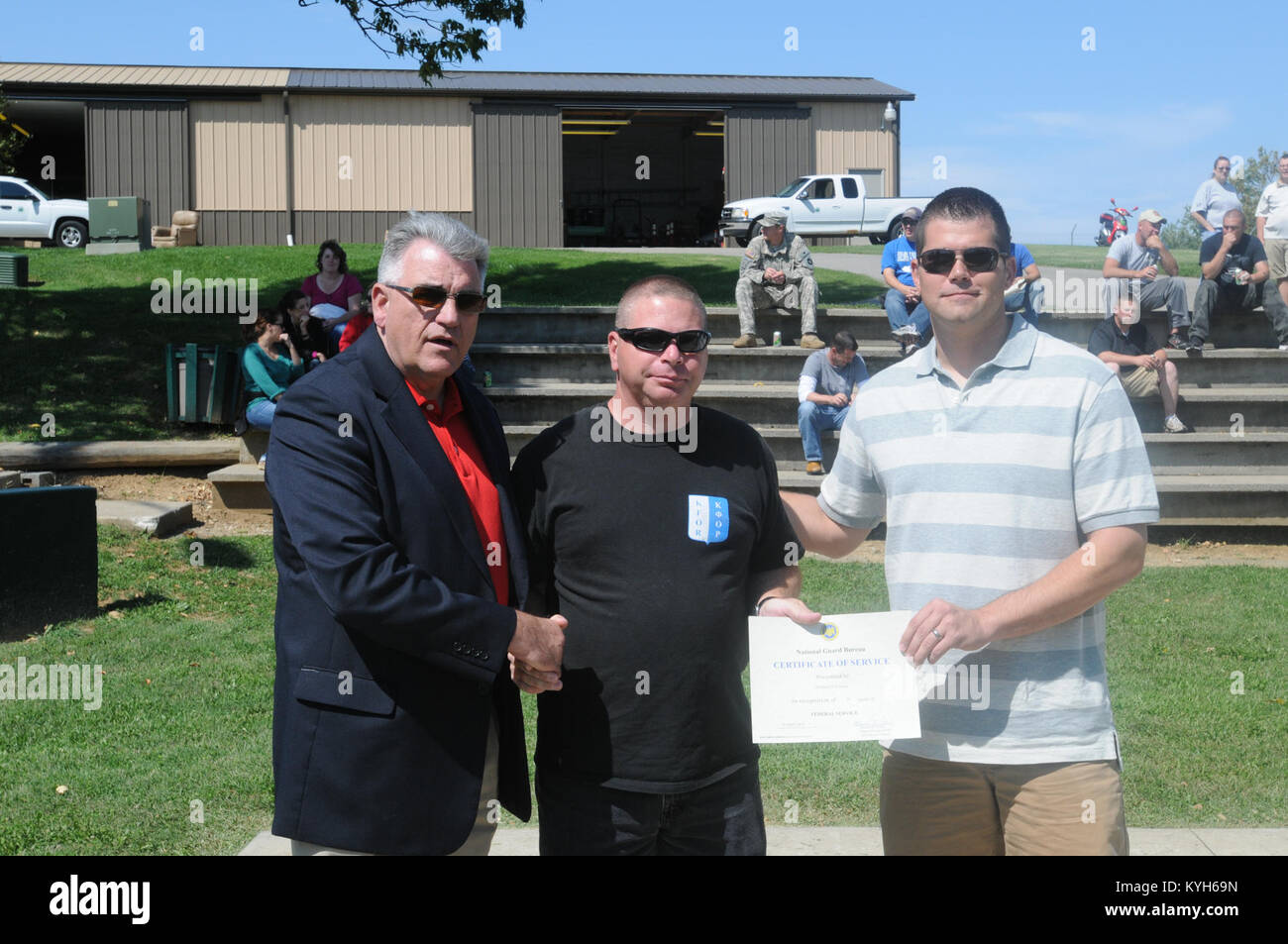 Members of the Kentucky National Guard were honored for their service ...