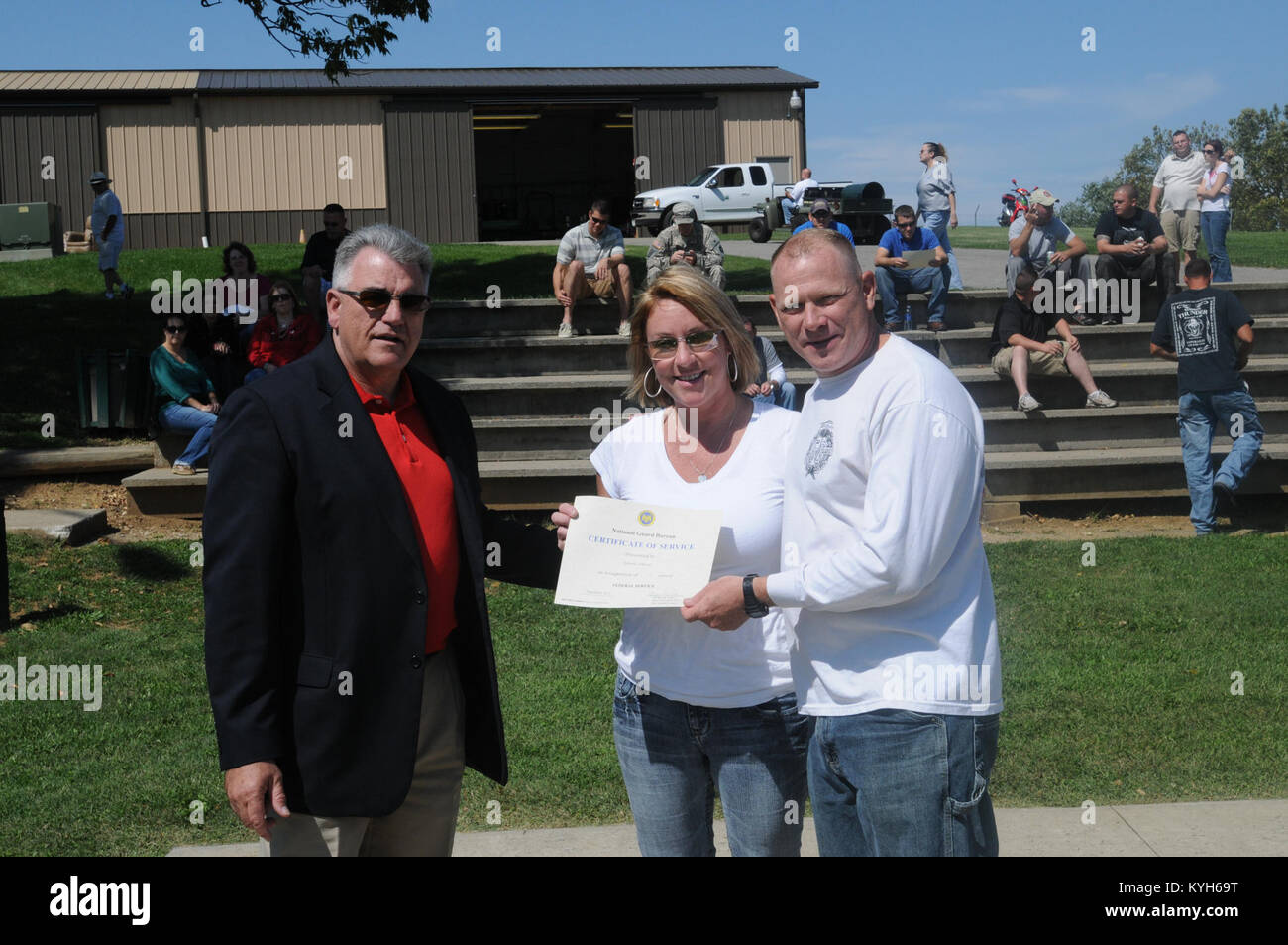 Members of the Kentucky National Guard were honored for their service ...