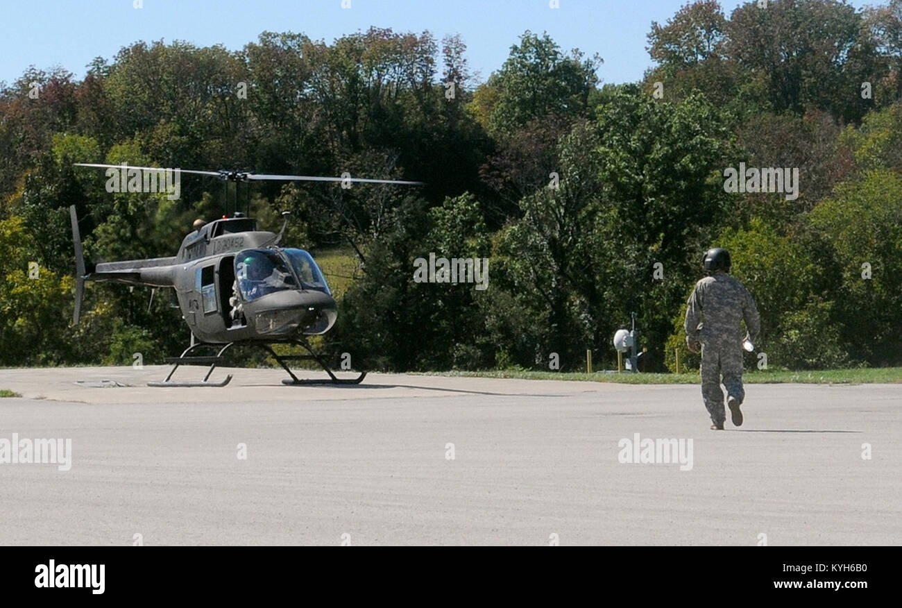 Soldiers at the Army Aviation Support Facility prepare for a test ...
