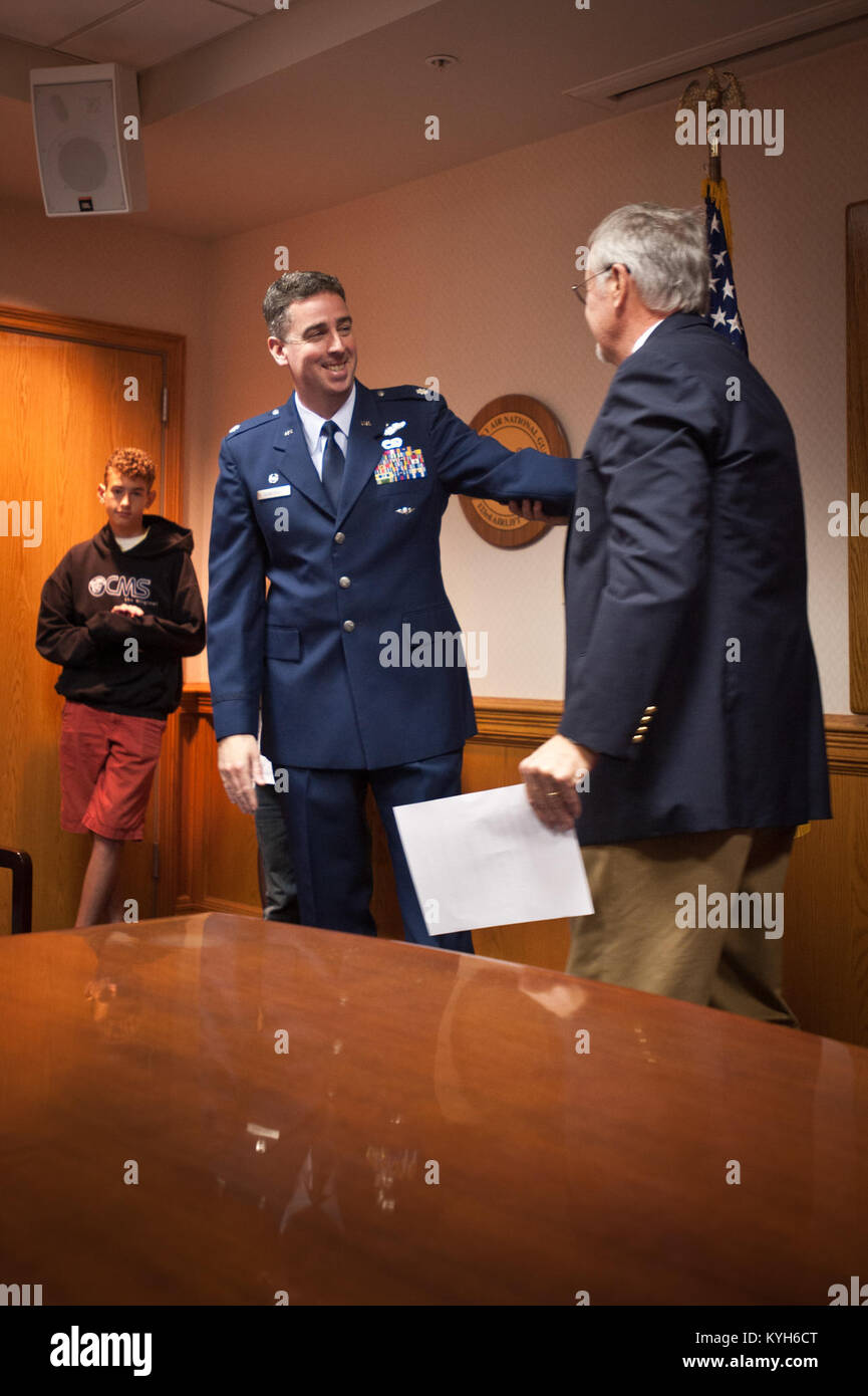 Maj. Bruce Bancroft, commander of the 123rd Global Mobility Readiness ...