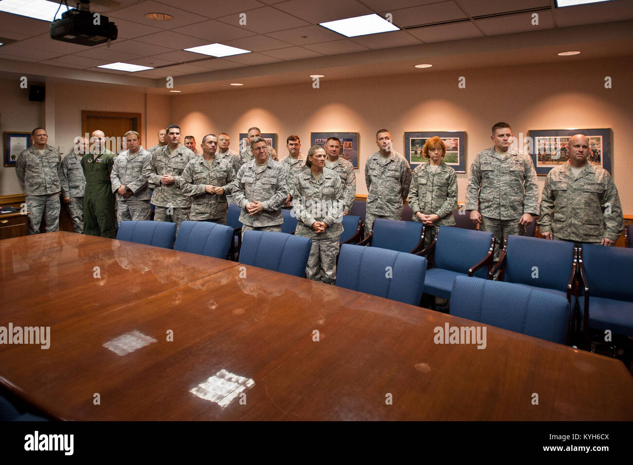 Maj. Bruce Bancroft, commander of the 123rd Global Mobility Readiness ...