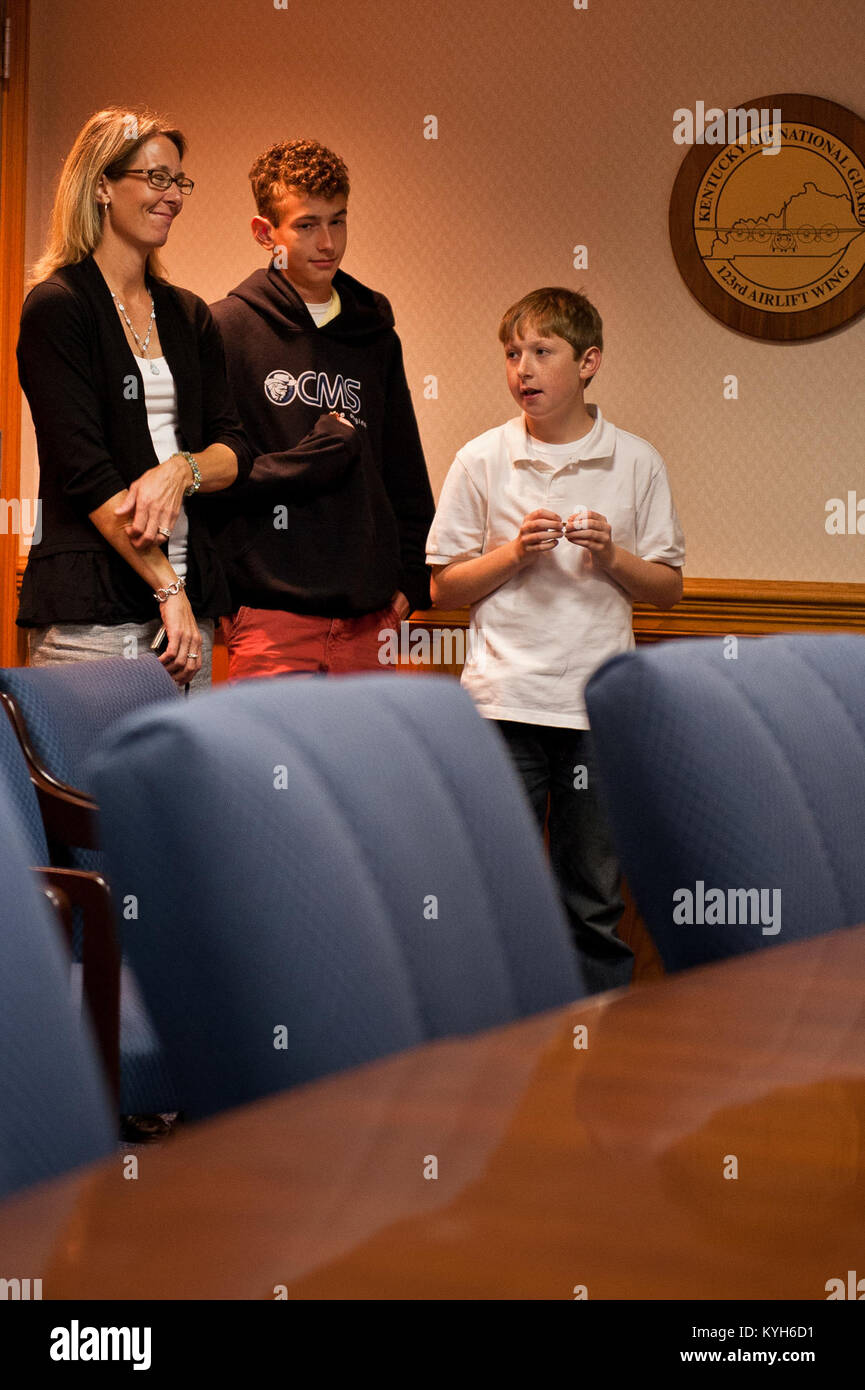 Maj. Bruce Bancroft, commander of the 123rd Global Mobility Readiness ...