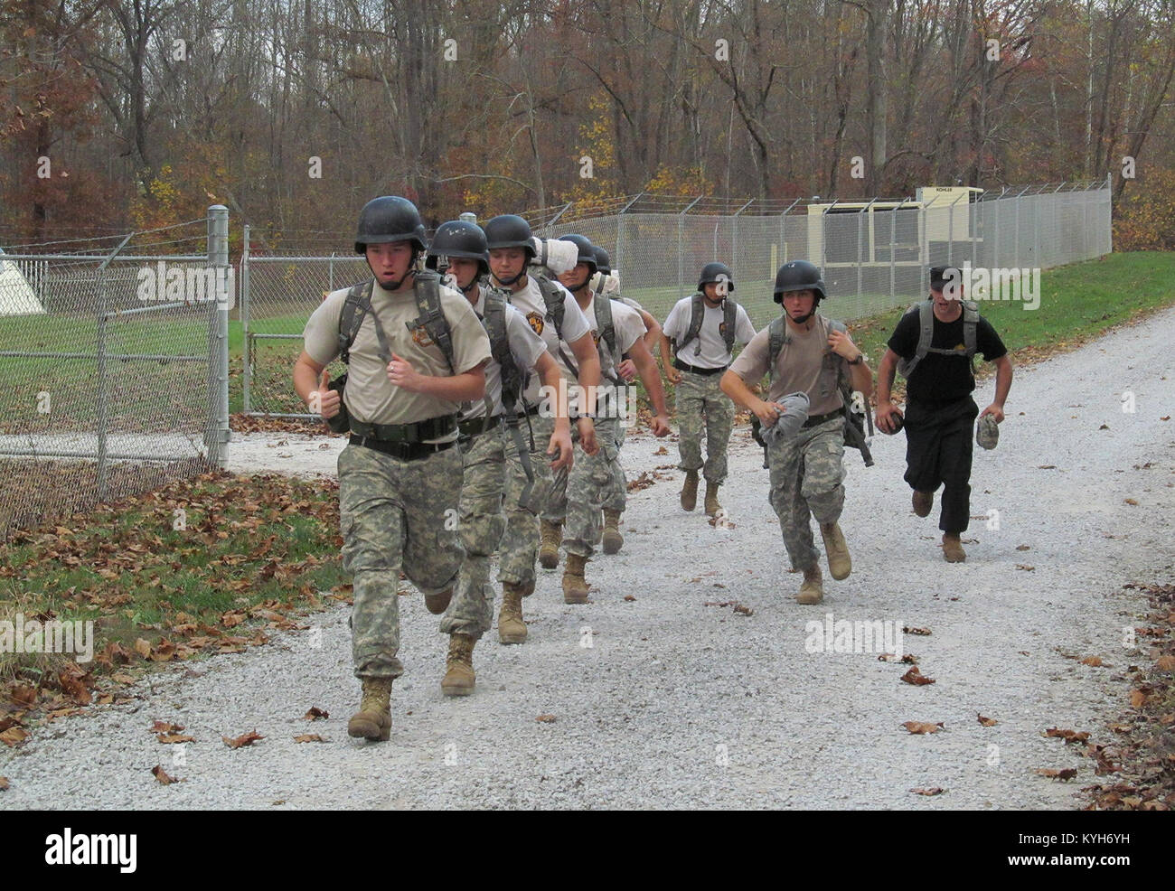 Cadets from the Appalachian ChalleNGe academy in Harlan, Ky ...
