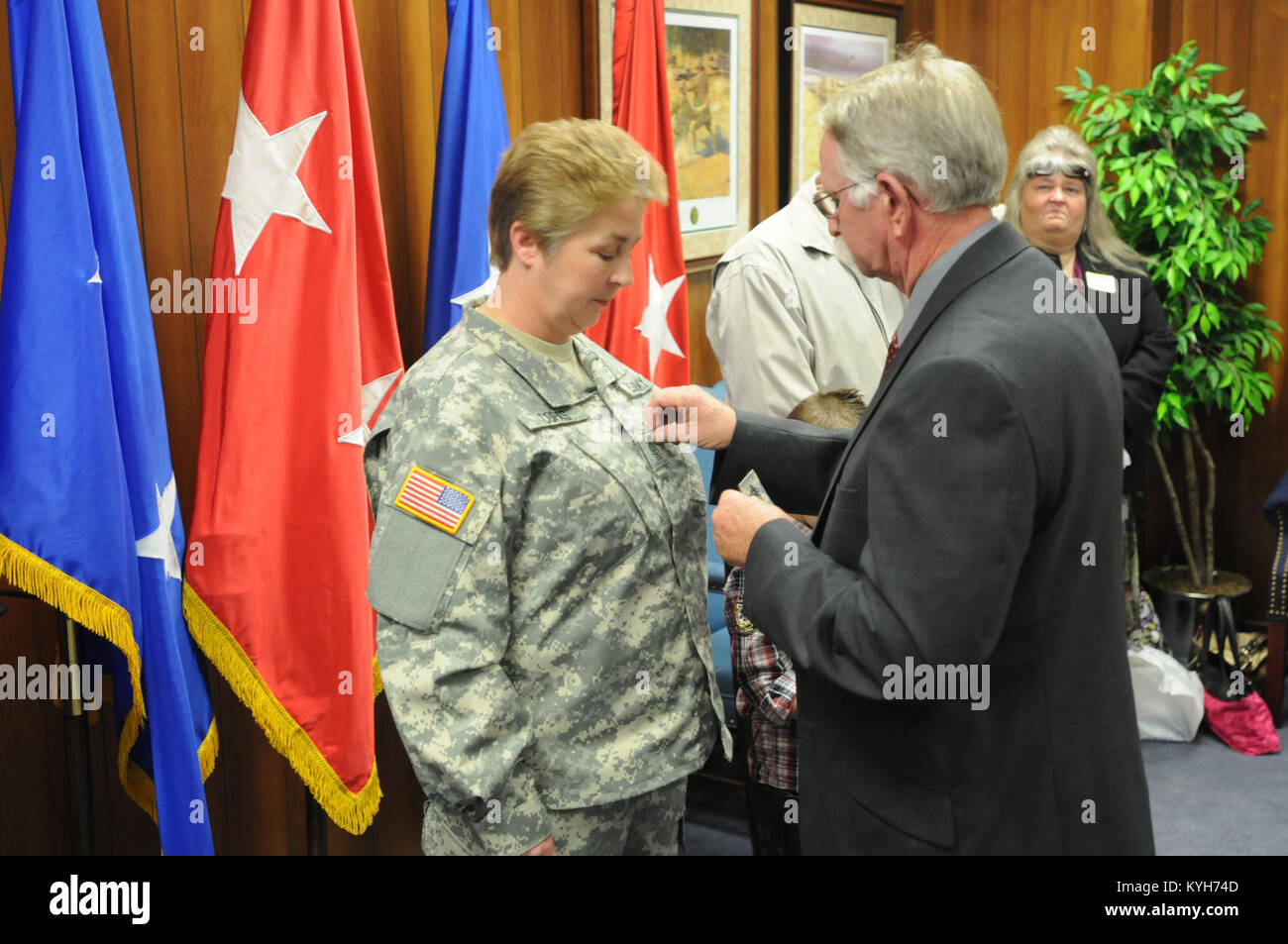 Sgt. Maj. Pat Copas is promoted to the rank of command sergeant major ...