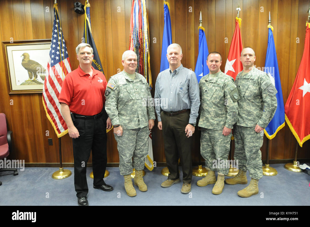 Current and former commanding officers of the 751st gather together ...