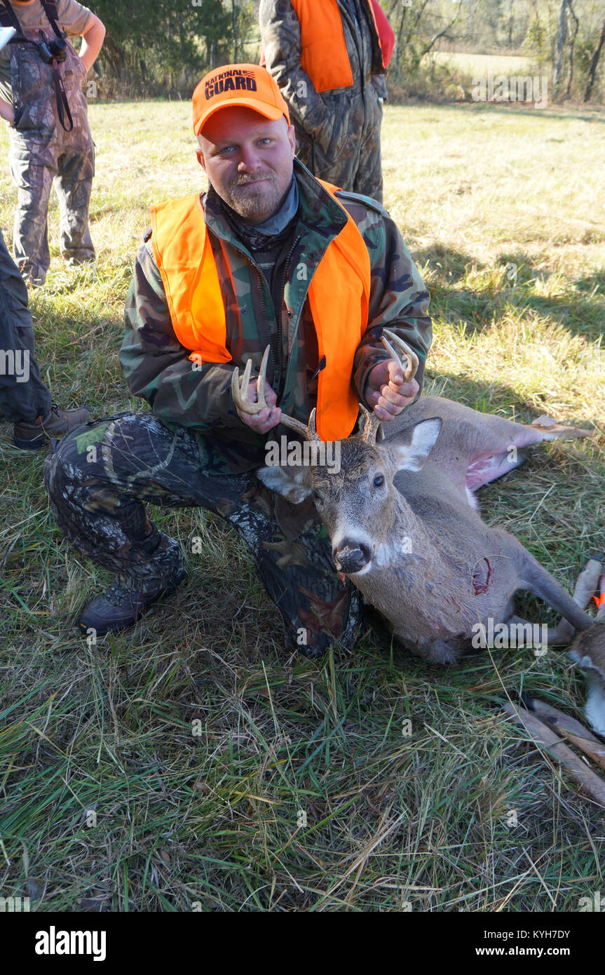 US military army National Guard deer shoot Stock Photo - Alamy