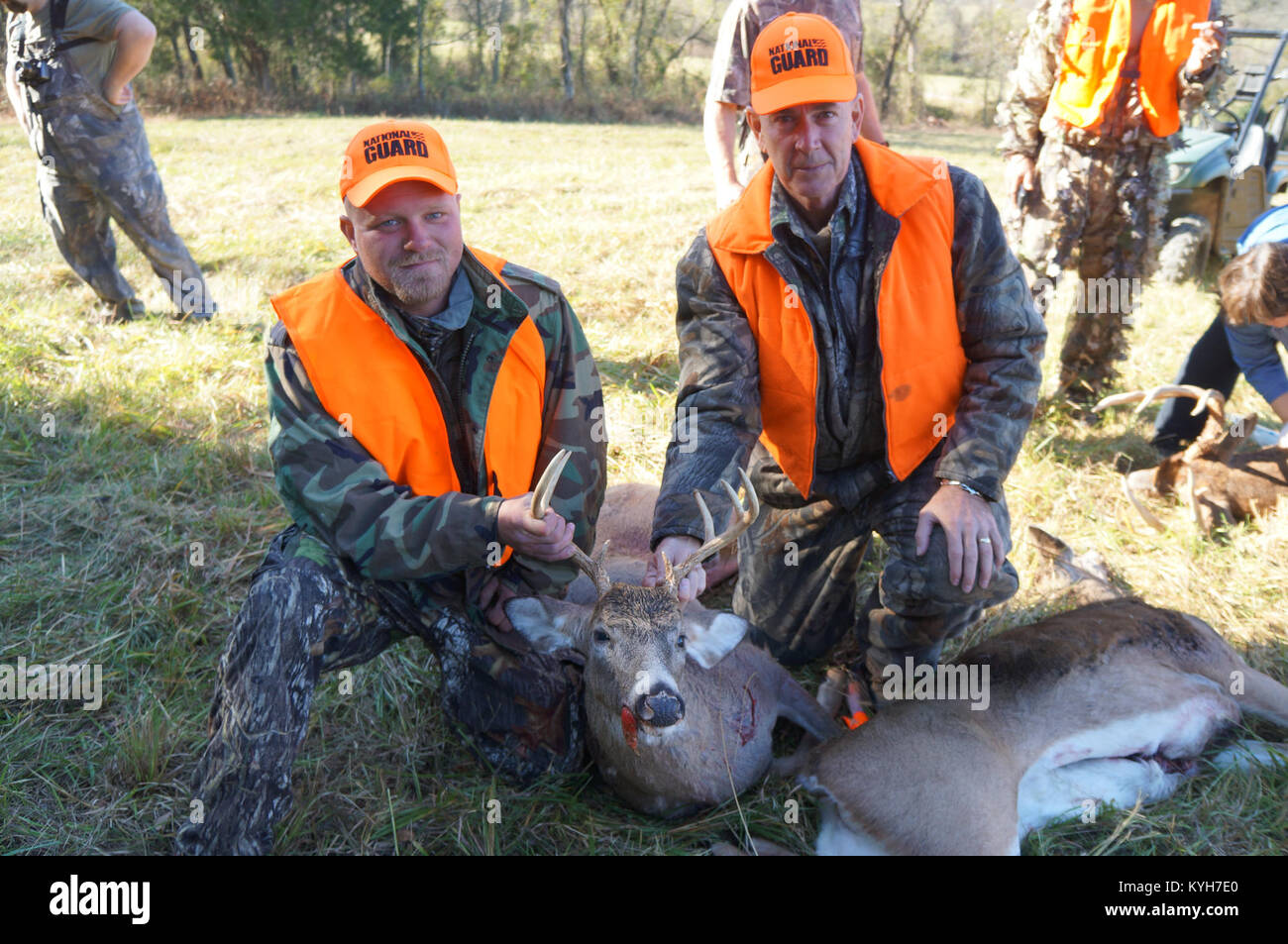 US military army National Guard deer shoot Stock Photo - Alamy