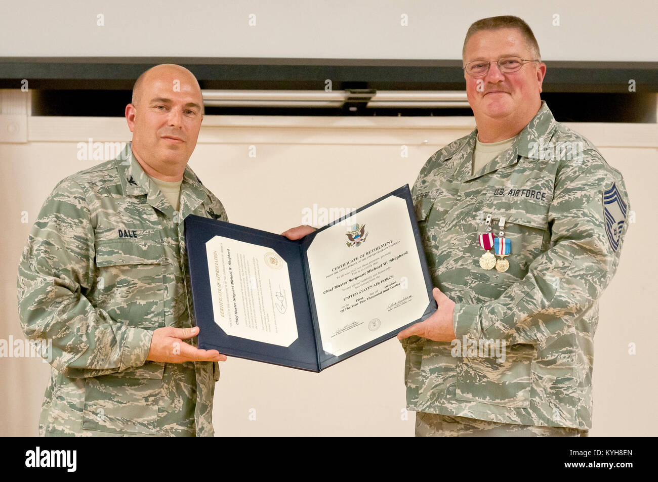 Chief Master Sgt. Michael W. Shepherd, 123rd Aircraft Maintenance ...