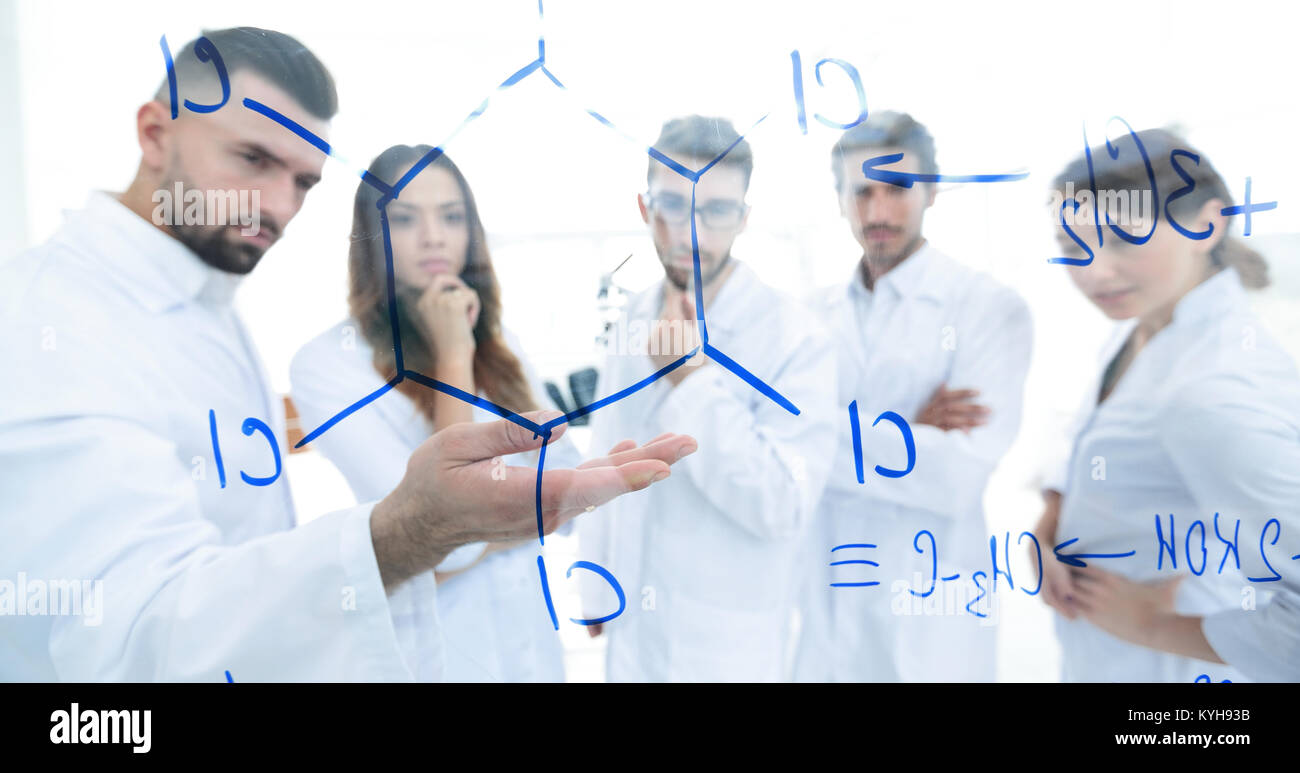 group of laboratory employees Stock Photo - Alamy