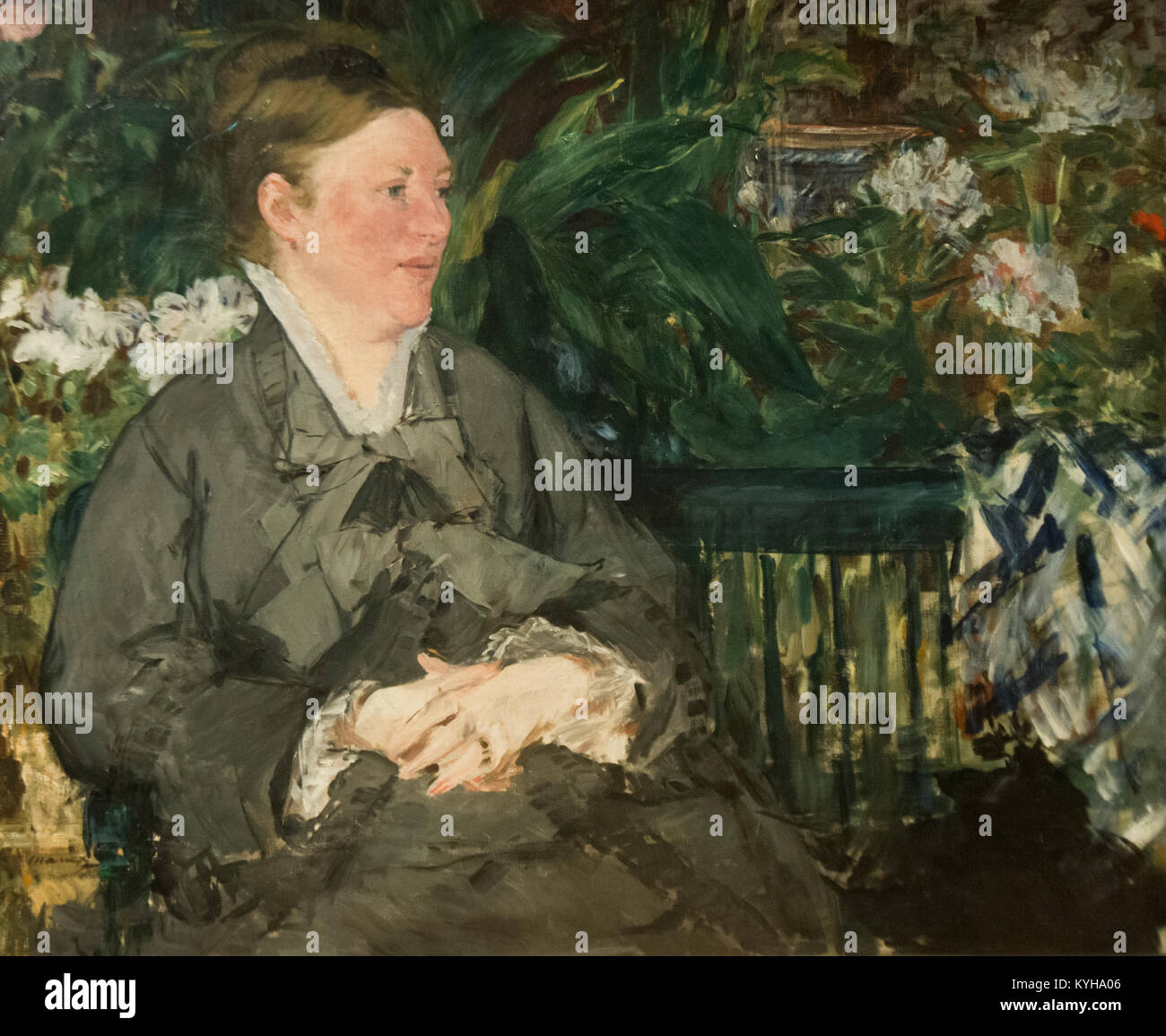 Impressionism painting manet hi-res stock photography and images - Alamy