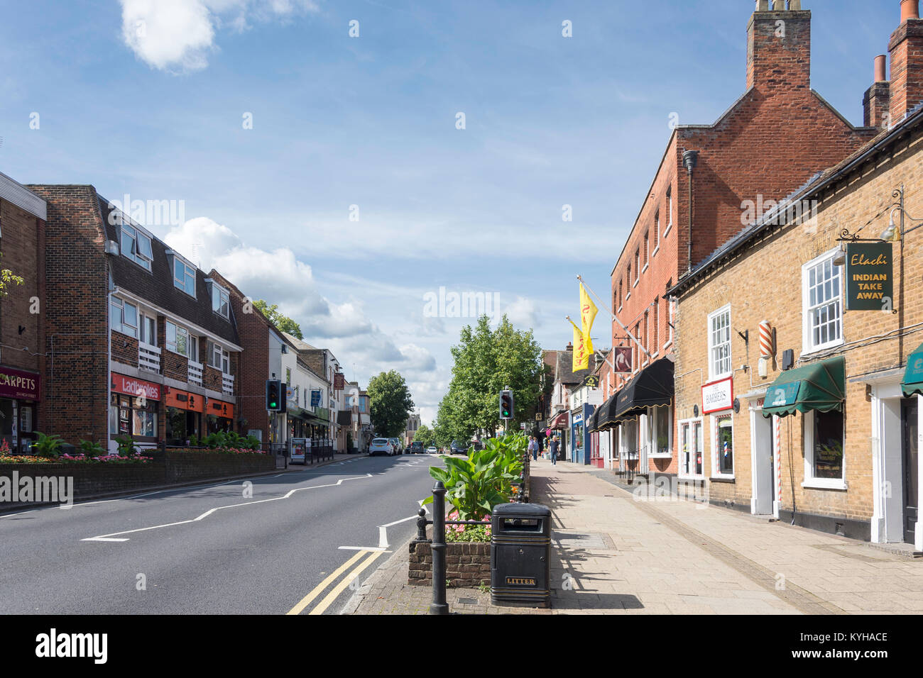High Street, Epping, Essex, England, United Kingdom Stock Photo - Alamy
