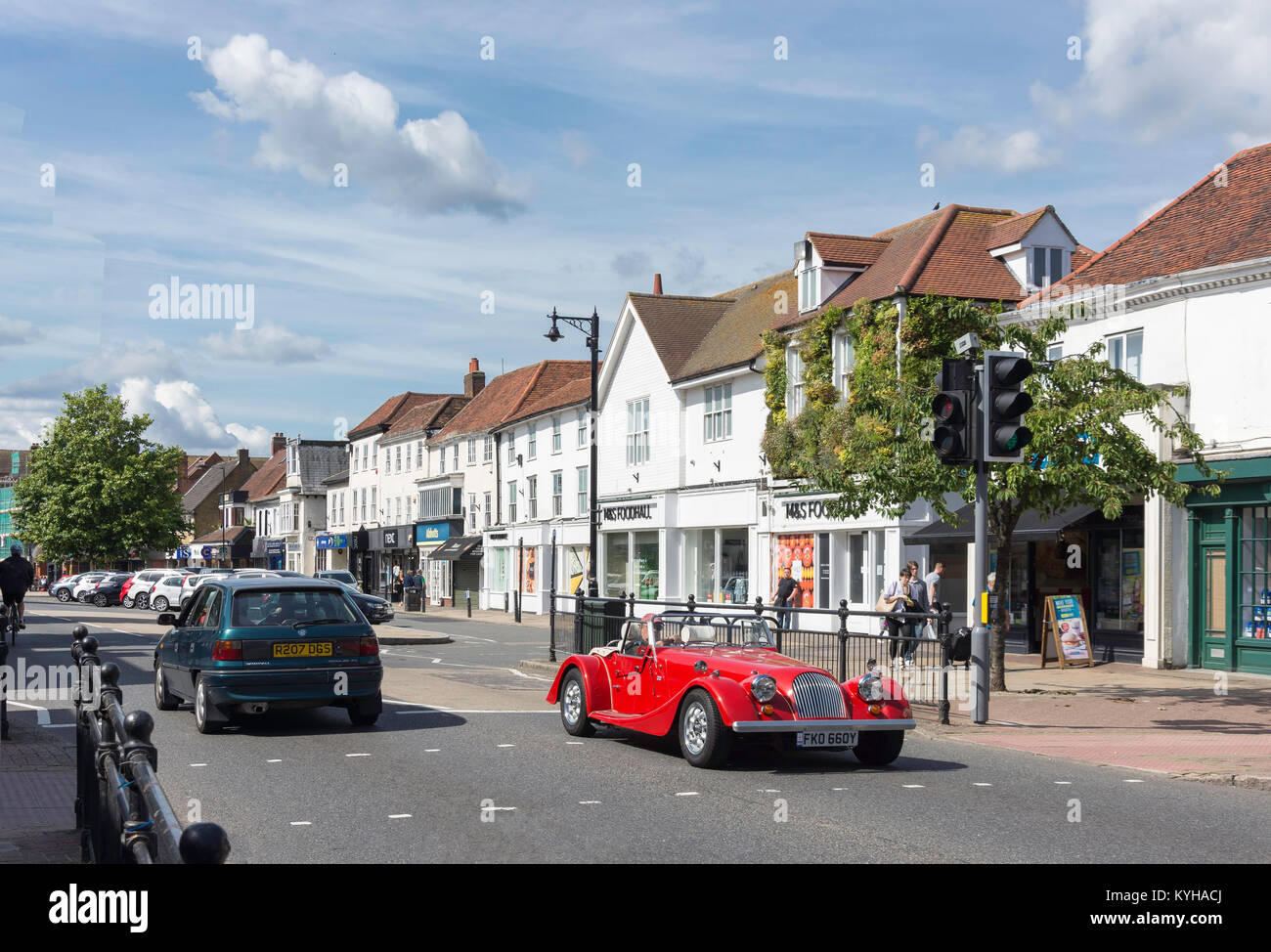 High Street, Epping, Essex, England, United Kingdom Stock Photo - Alamy