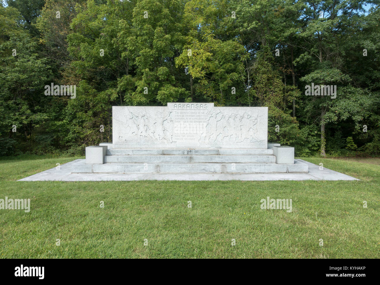 Arkansas monument, gettysburg hi-res stock photography and images - Alamy