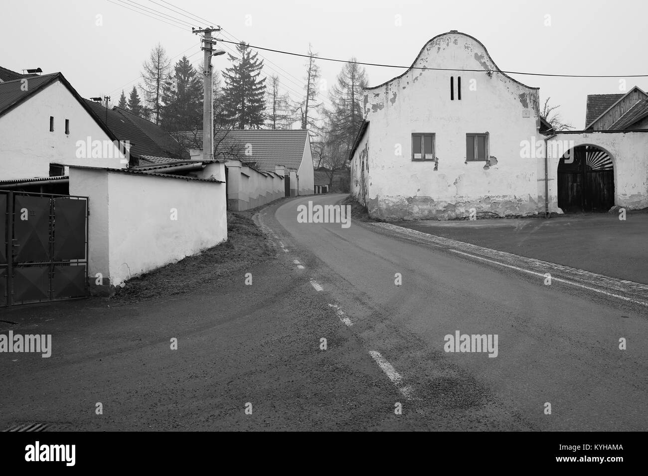 Bohemian baroque architecture Black and White Stock Photos & Images - Alamy