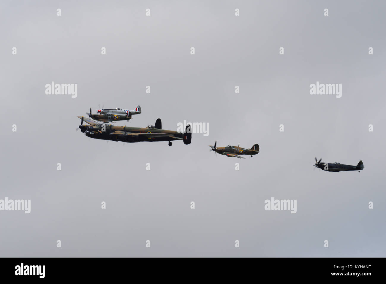 Battle of Britain Memorial Flight Stock Photo - Alamy